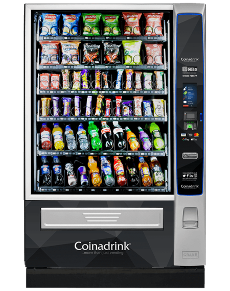 Merchant 6 Snack and Cold Drinks Vending Machine | Coinadrink